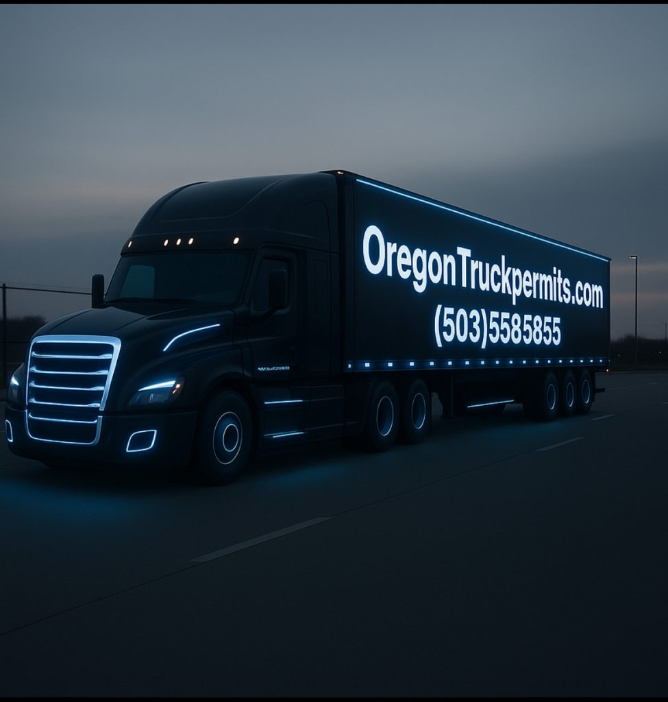 Oversized/Overweight Permit – Truck Permits